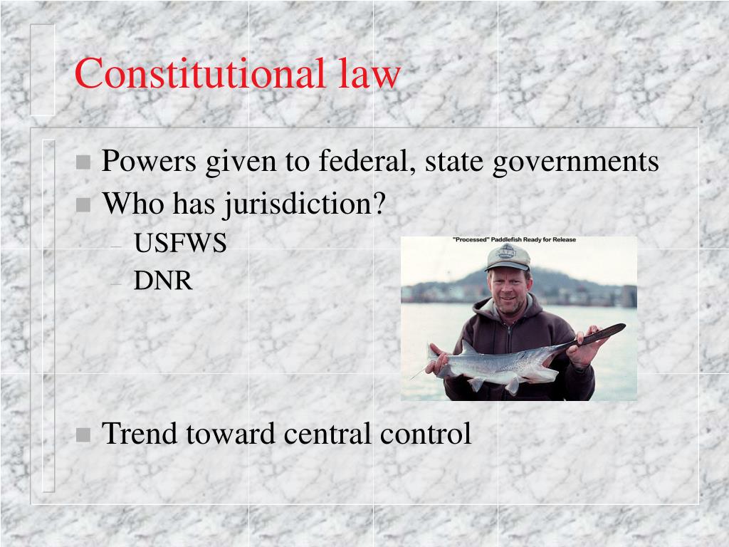 PPT - Legal Considerations in Inland Fisheries Management PowerPoint ...