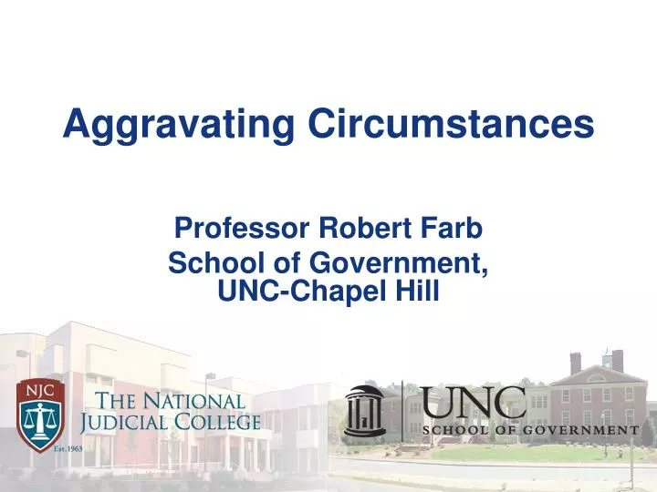 PPT - Aggravating Circumstances PowerPoint Presentation, free download - ID:1704172