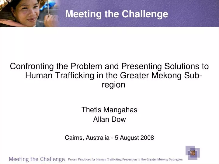 PPT - Meeting the Challenge PowerPoint Presentation, free download - ID ...