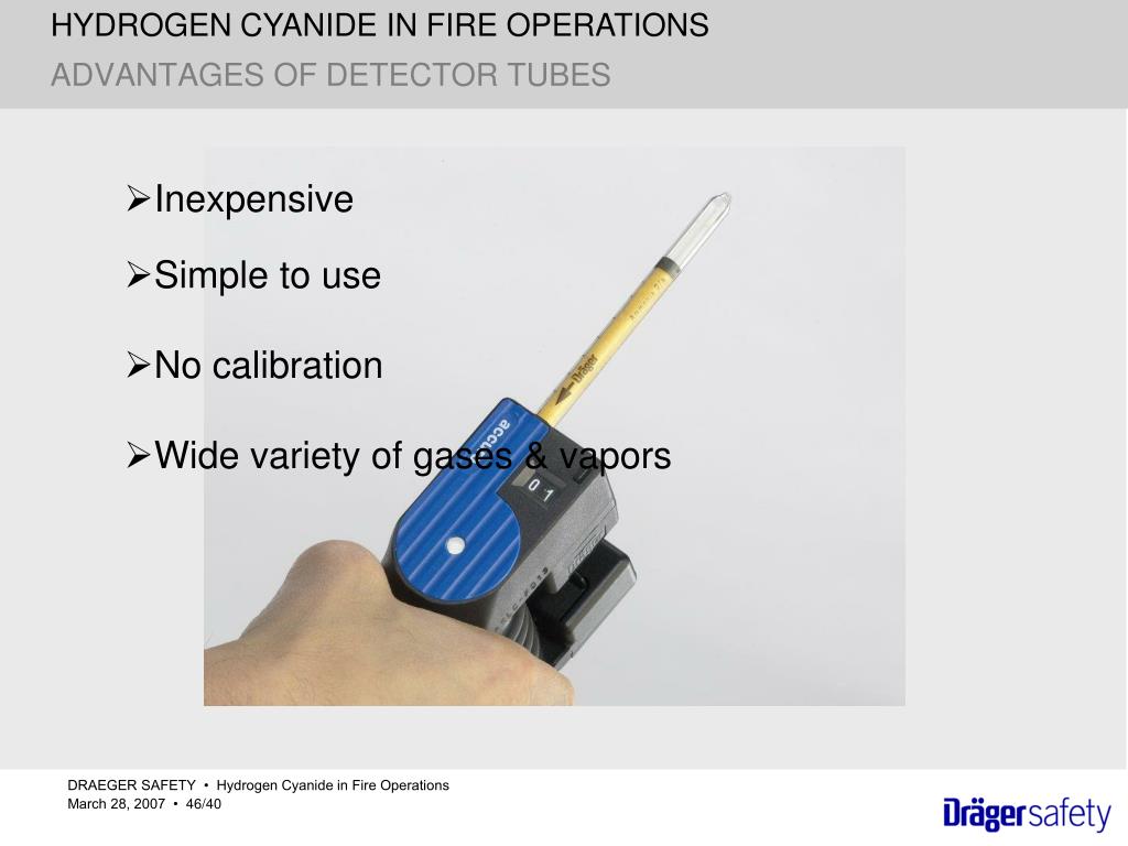 PPT - HYDROGEN CYANIDE IN FIRE OPERATIONS Captain Rick Rochford ...