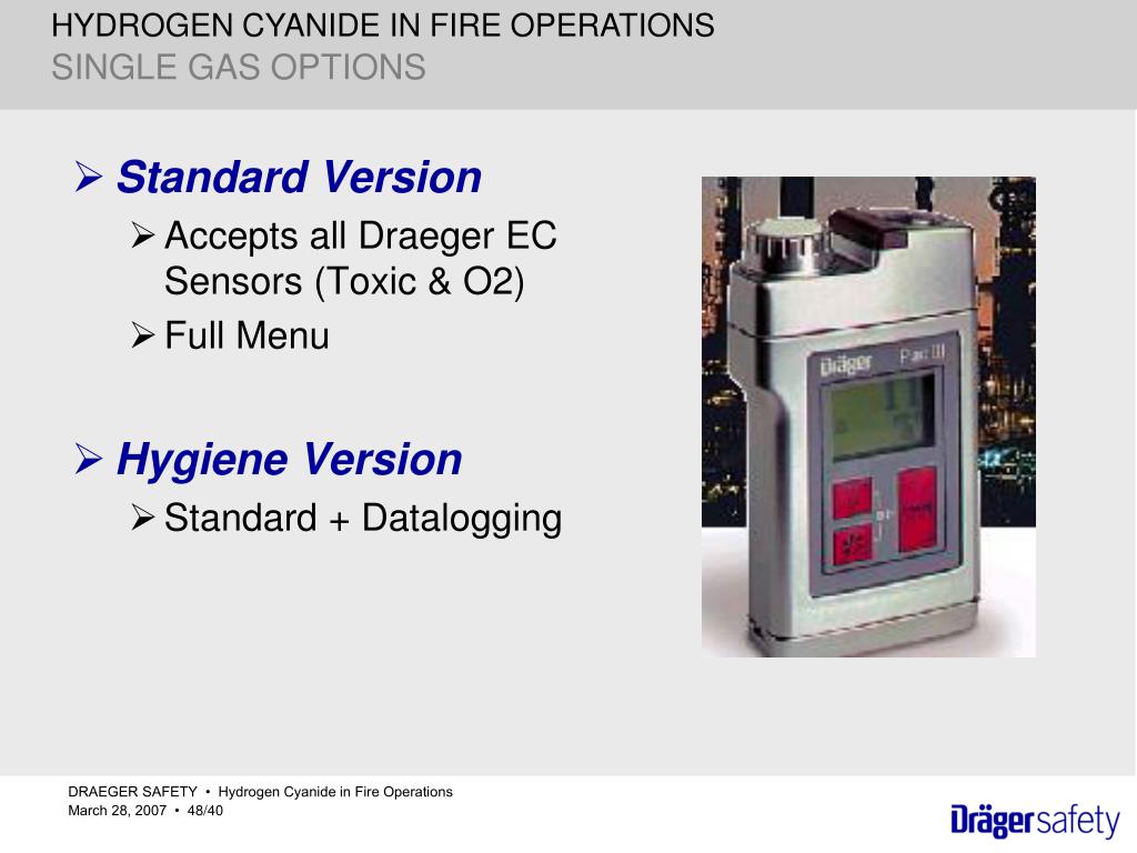 PPT - HYDROGEN CYANIDE IN FIRE OPERATIONS Captain Rick Rochford ...