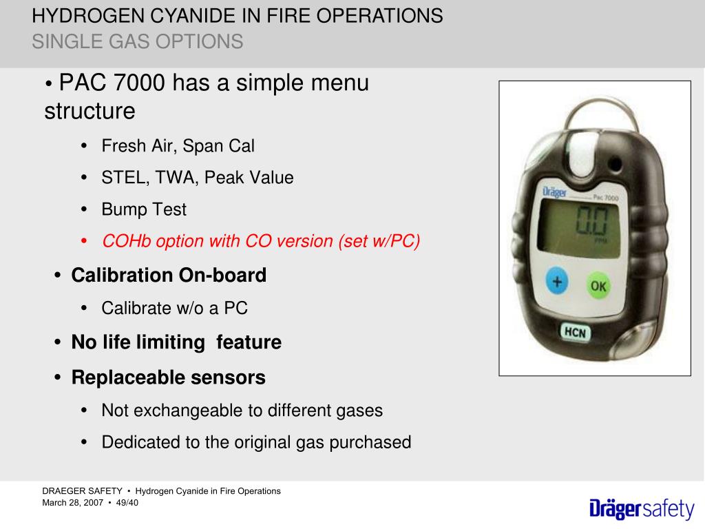 PPT - HYDROGEN CYANIDE IN FIRE OPERATIONS Captain Rick Rochford ...