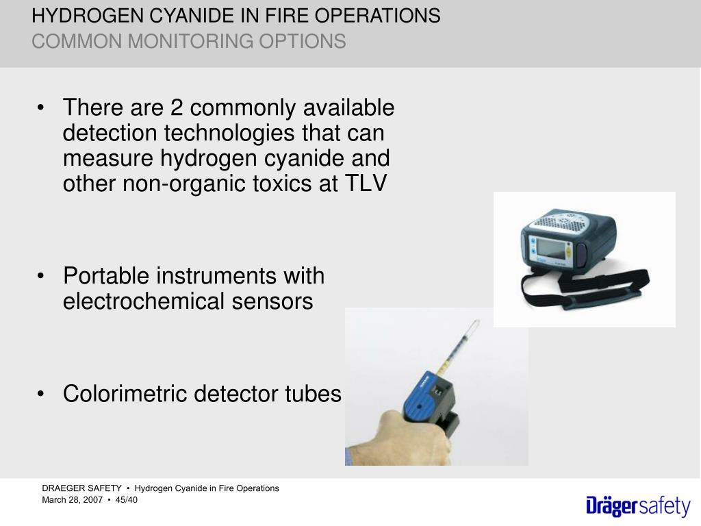 PPT - HYDROGEN CYANIDE IN FIRE OPERATIONS Captain Rick Rochford ...