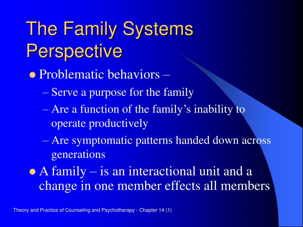 PPT - Family Systems Therapy PowerPoint Presentation, free download ...
