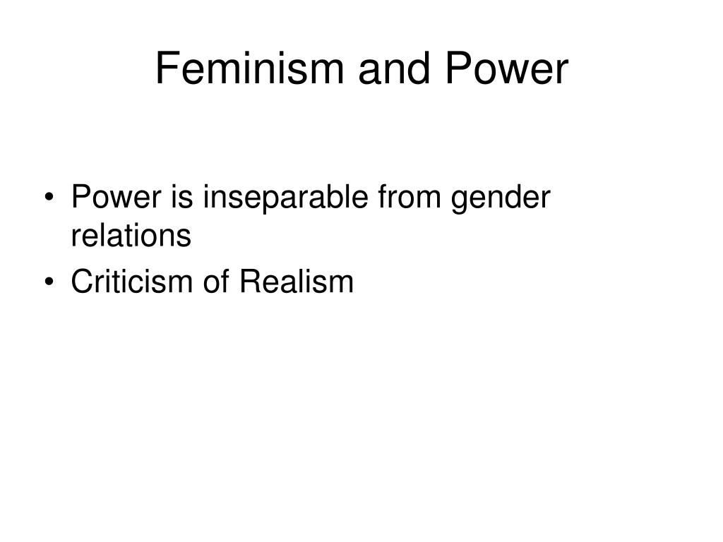 PPT - The Feminist Challenge and Gender in Global Politics PowerPoint ...