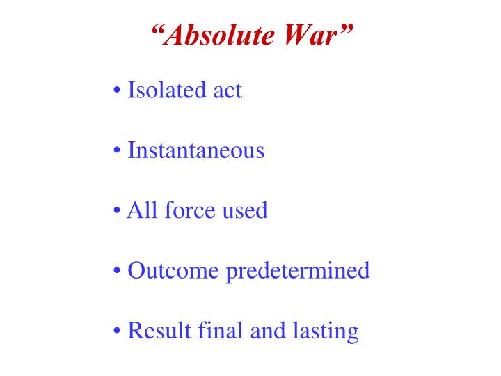 PPT - H106: Explaining the Revolution - Clausewitz PowerPoint ...