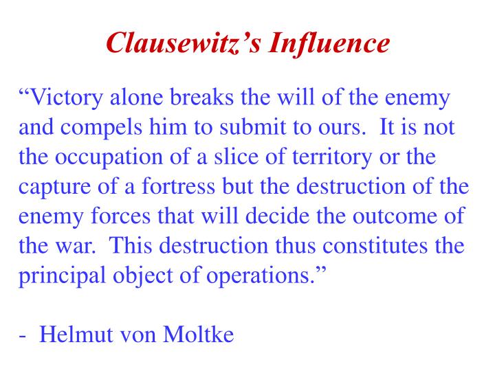 PPT - H106: Explaining the Revolution - Clausewitz PowerPoint ...