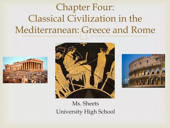 Ppt Chapter Four Classical Civilization In The Mediterranean Greece
