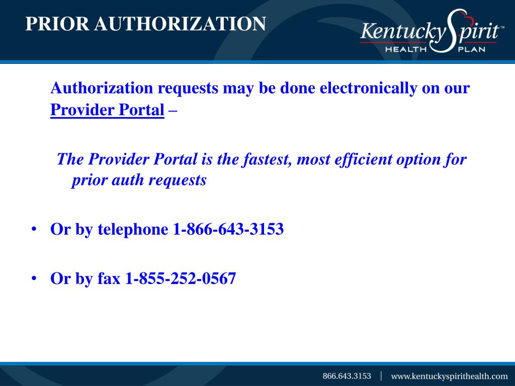 PPT - Kentucky Spirit Health Plan a Subsidiary of Centene Corporation ...