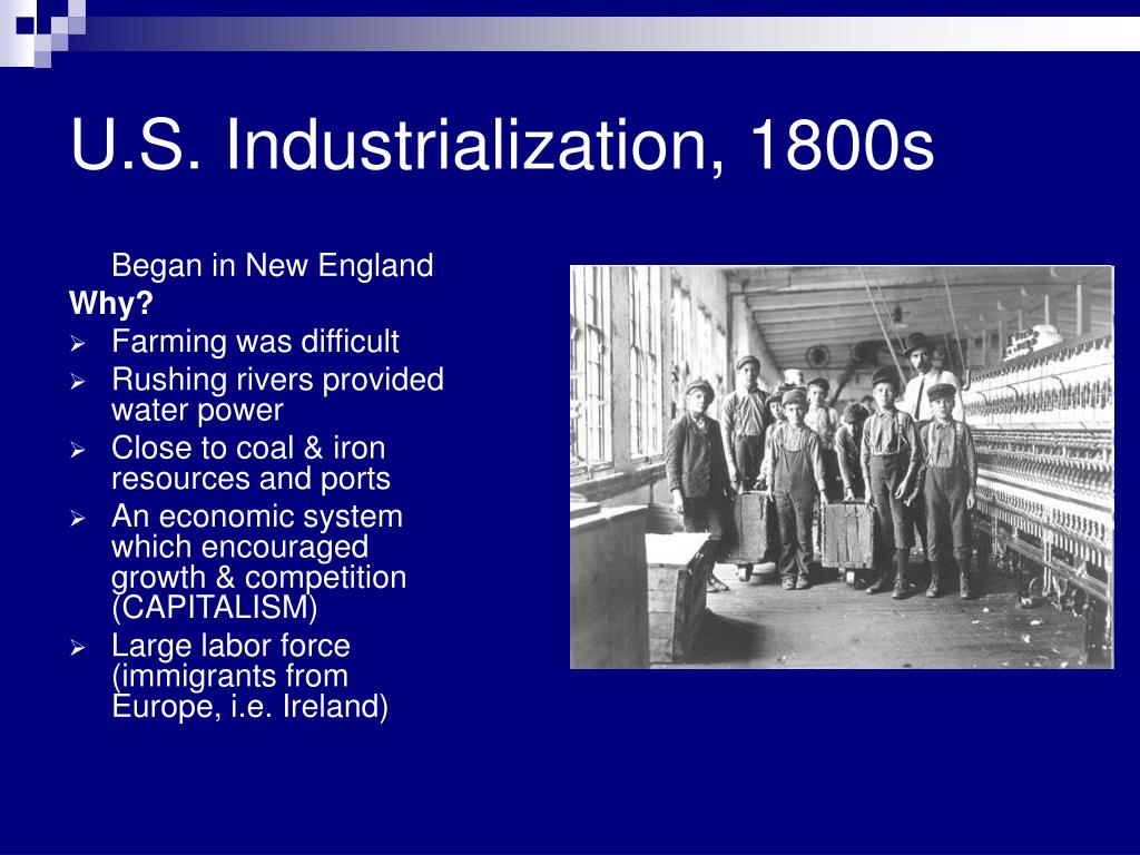 PPT - Industrial Revolution aka Market Revolution PowerPoint ...