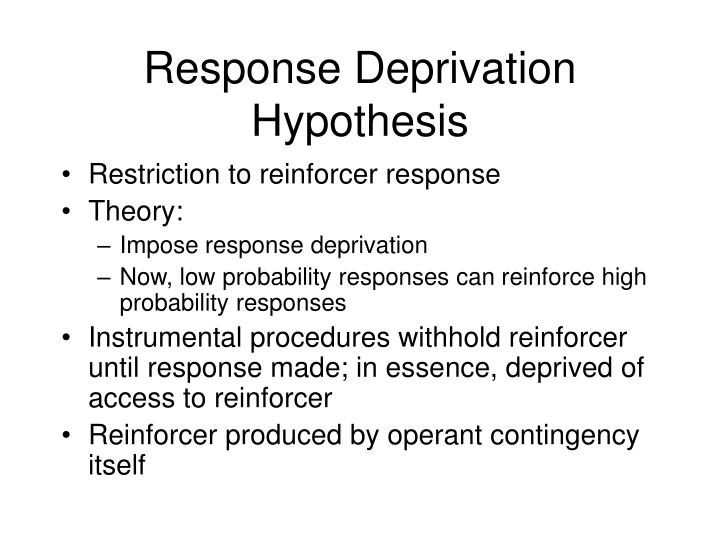 PPT - Instrumental Conditioning: Motivational Mechanisms PowerPoint ...
