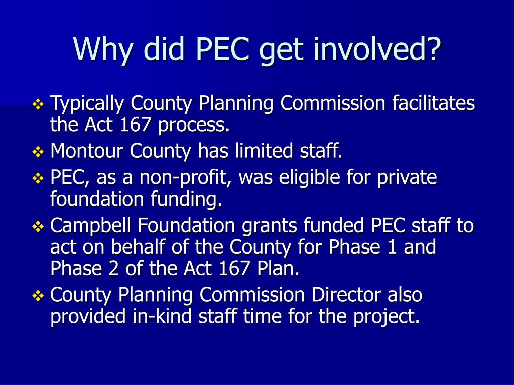 PPT - Montour County Act 167 Stormwater Management Plan PowerPoint ...