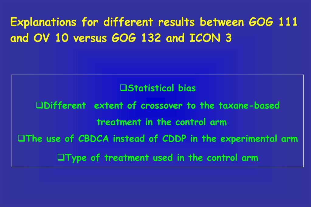 PPT - Chemotherapy in advanced ovarian cancer Angiolo Gadducci ...