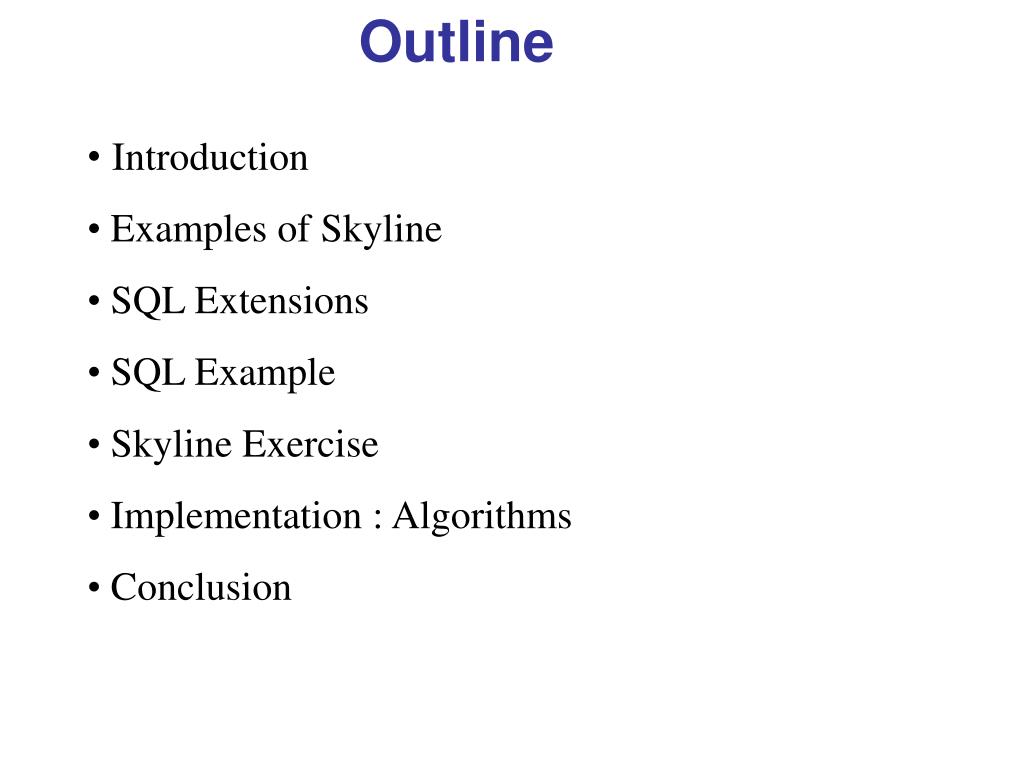 PPT - The Skyline Operator (Stephan Borzsonyi, Donald Kossmann, Konrad ...