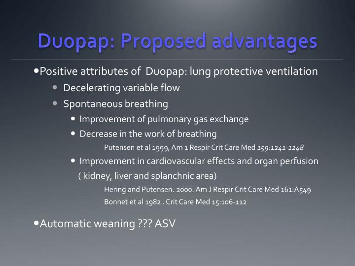 PPT - Newer modes of mechanical ventilation:DUOPAP and APRV PowerPoint ...