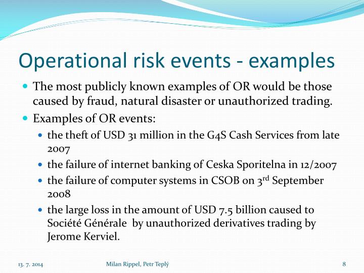 PPT - Operational Risk Scenario Analysis PowerPoint Presentation - ID ...