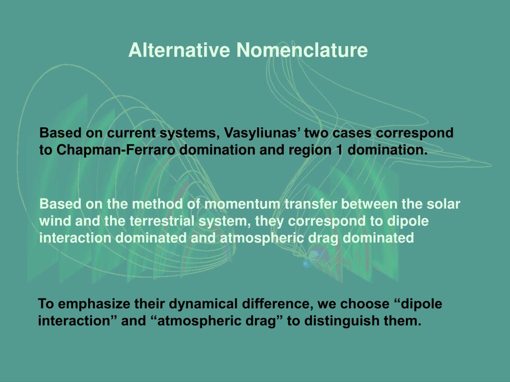 PPT - The Bimodal Solar Wind-Magnetosphere-Ionosphere System George ...