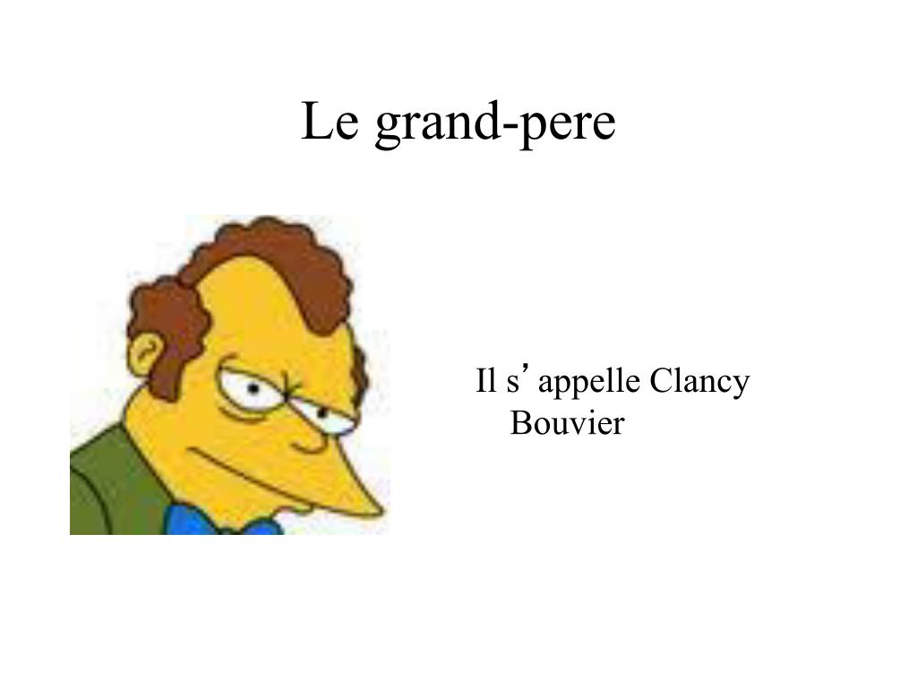 PPT - LA FAMILLE ARBRE GENEALOGIQUE DE LA FAMILLE SIMPSON PowerPoint ...