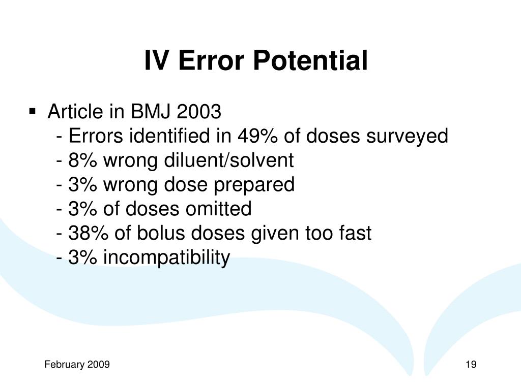 PPT - Pharmaceutical Aspects of IV Medicine Administration PowerPoint ...