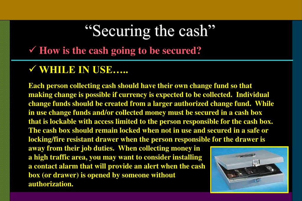 PPT - University of Northern Iowa Cash Handling Training Presentation ...