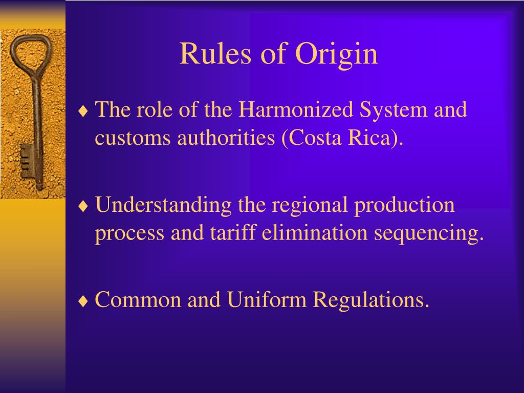 PPT - World Bank Andean FTA Rules of Origin Video Conference: Textiles ...