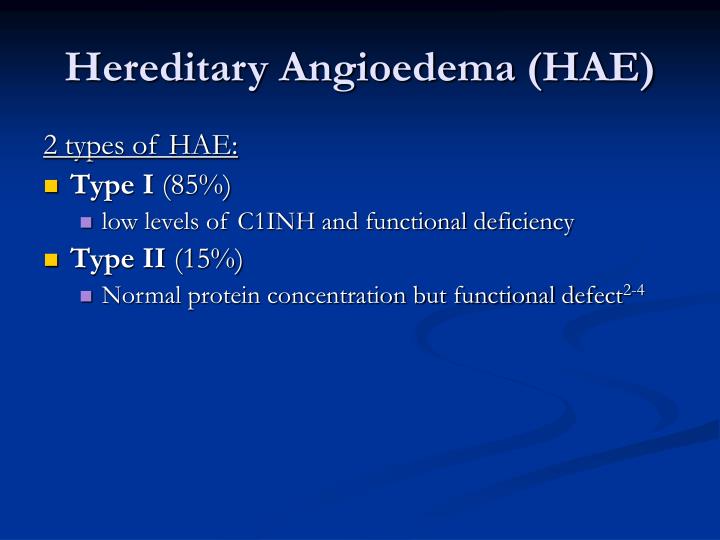 PPT - ANGIOEDEMA: Pathophysiology and Management PowerPoint ...