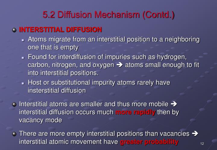 PPT - CHAPTER 5: DIFFUSION IN SOLIDS PowerPoint Presentation - ID:1710436