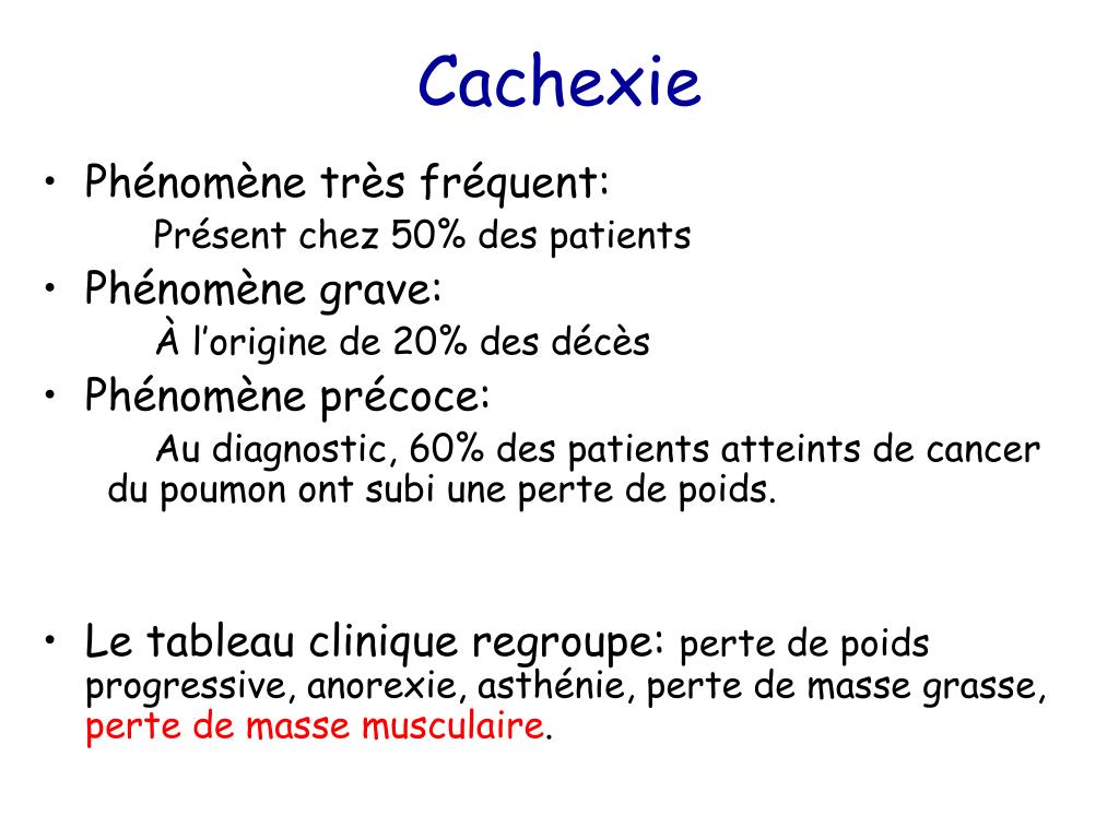 PPT - Faiblesse musculaire du patient cancéreux PowerPoint Presentation ...