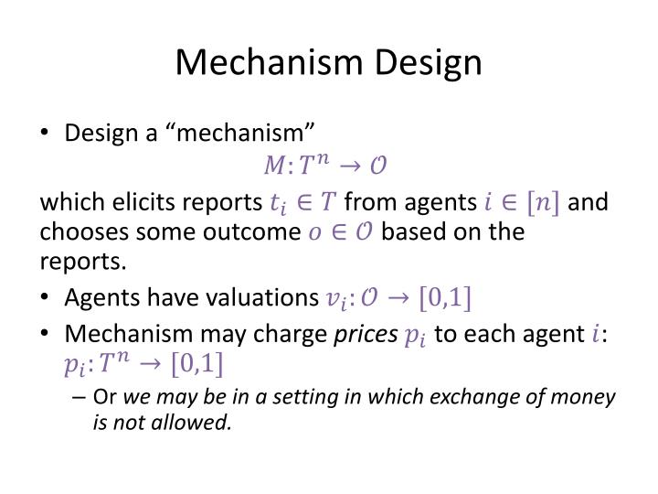 PPT - Game Theory, Mechanism Design, Differential Privacy (and you ...