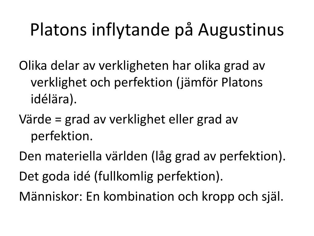 PPT - Medeltiden: Ondskans problem och den fria viljans problem ...