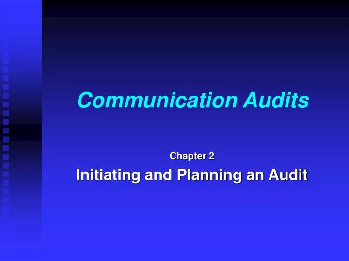 PPT - Communication Audits PowerPoint Presentation, free download - ID ...