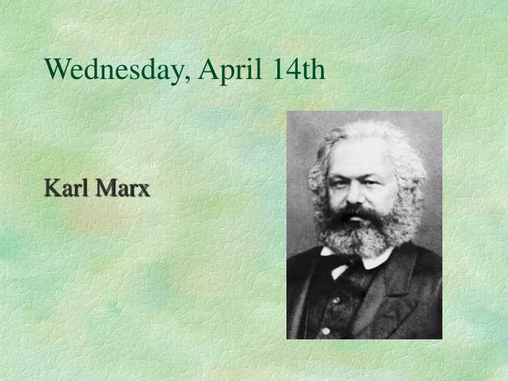 PPT - Wednesday, April 14th PowerPoint Presentation, free download - ID ...