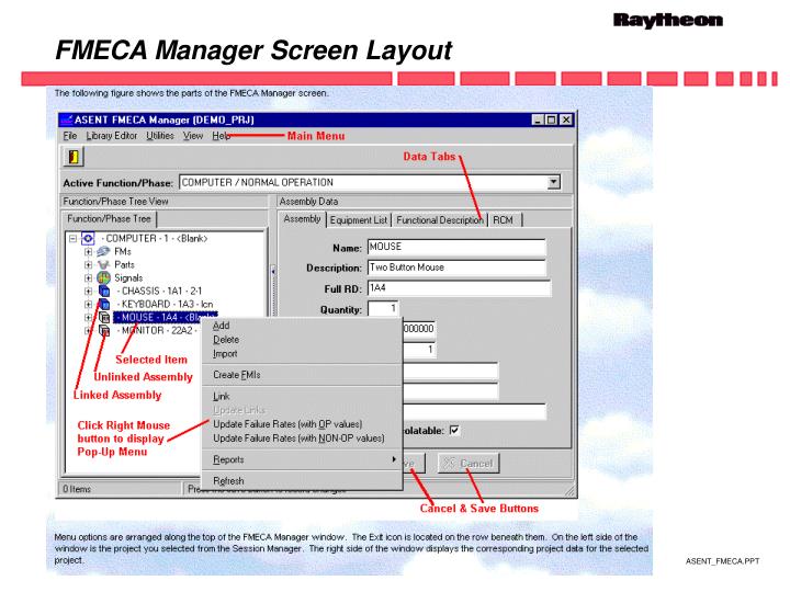 PPT - Failure Mode, Effects, and Criticality Analysis (FMECA) Last ...