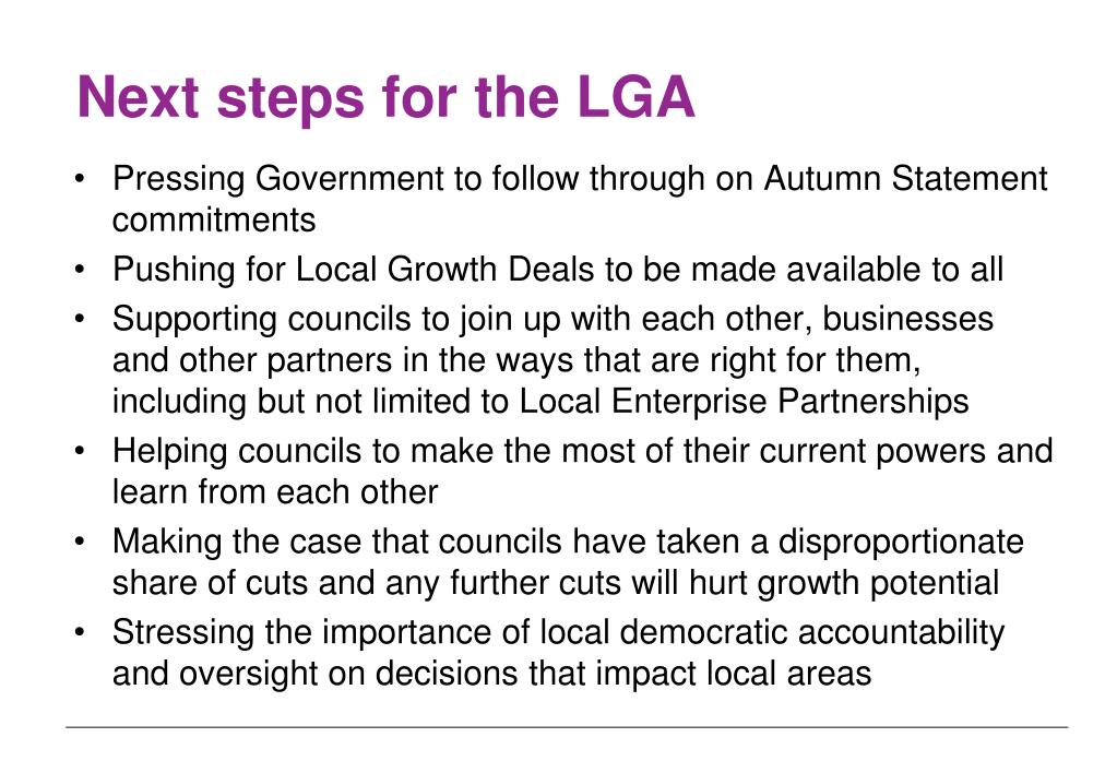 PPT - Driving local growth: challenges and opportunities for councils ...