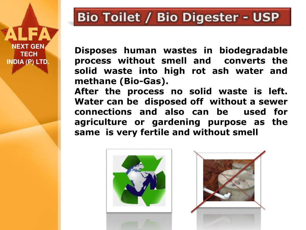 PPT - HVAC Bio Toilet/ Bio Digester Solar Products PowerPoint ...