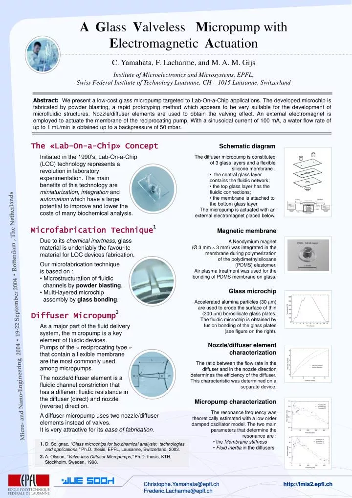 PPT - The «Lab-On-a-Chip» Concept PowerPoint Presentation, free ...