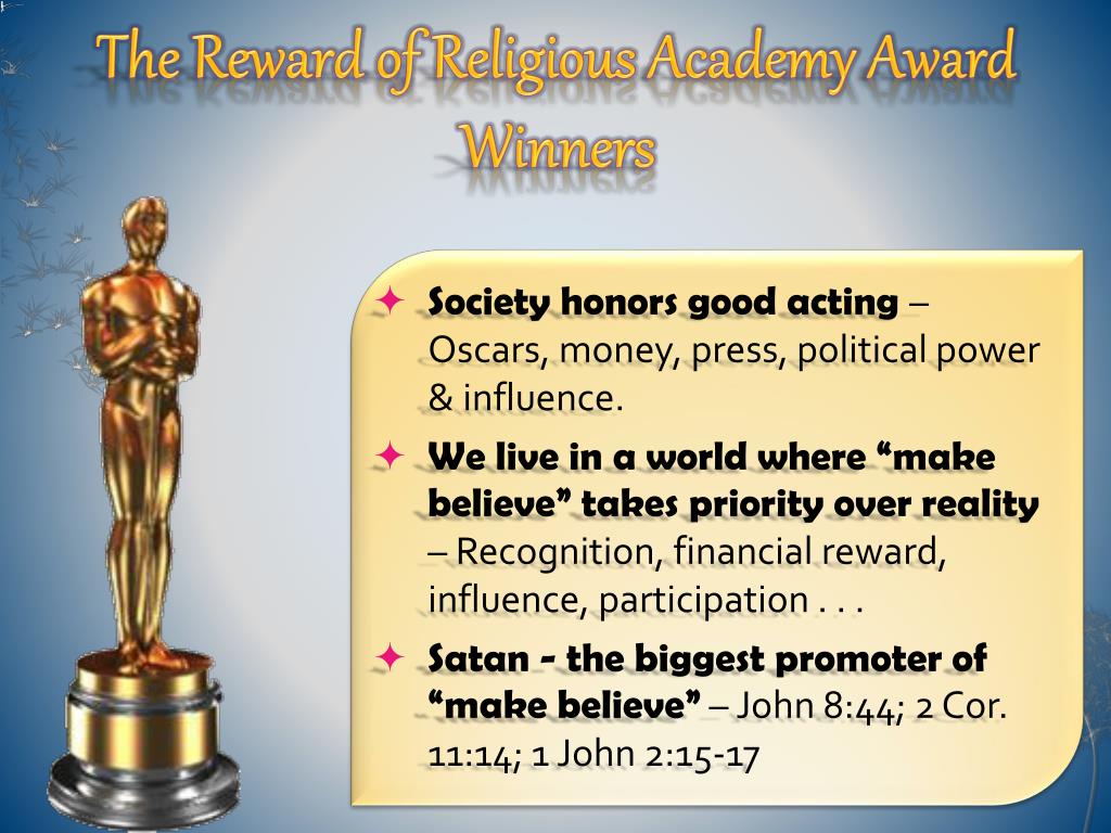 PPT - The Reward of Religious Academy Award Winners PowerPoint ...