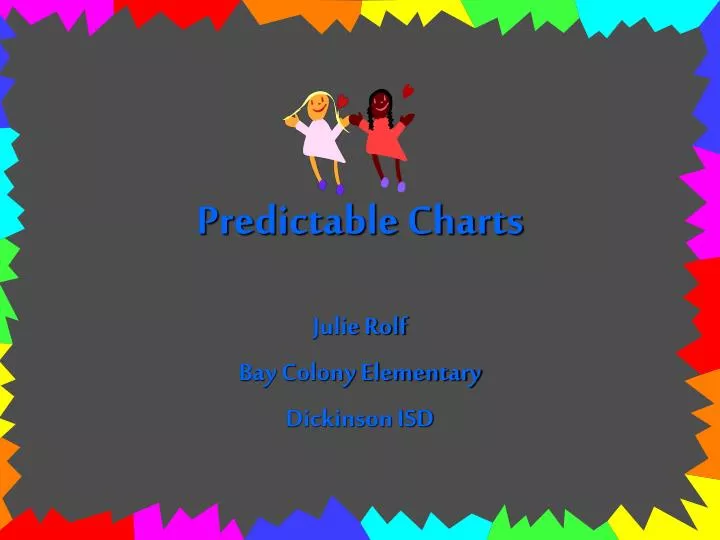 PPT Predictable Charts PowerPoint Presentation Free Download ID