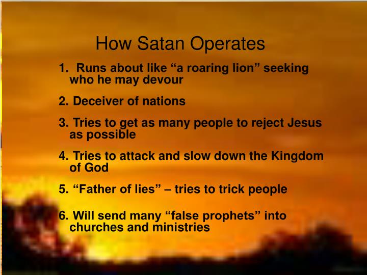 PPT - Who is Satan? PowerPoint Presentation - ID:1712738