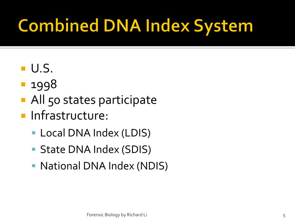 PPT - Forensic Biology by Richard Li PowerPoint Presentation, free ...