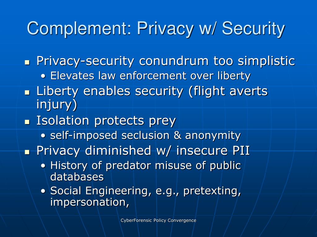 PPT - How Public Policy Drivers Converge through Deployment of Cyber ...