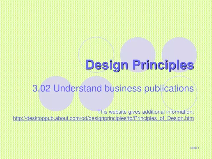 PPT - Design Principles PowerPoint Presentation, free download - ID:1713801