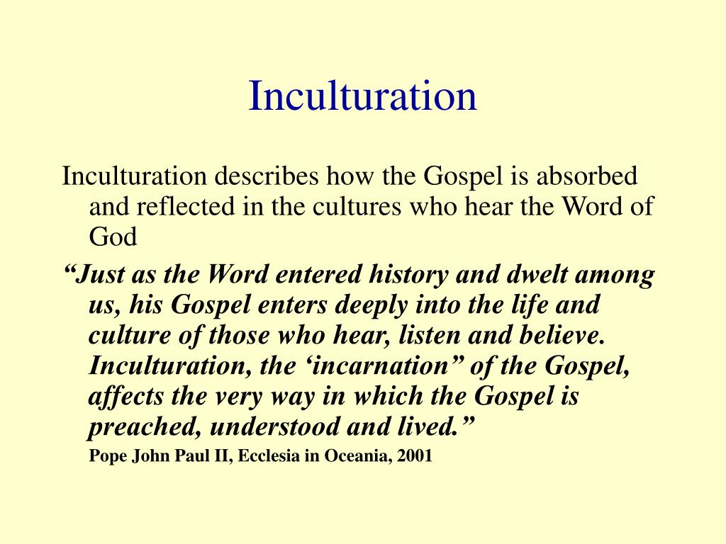 PPT - In the presence of all peoples: Celebrating cultural diversity ...