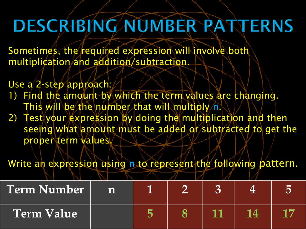 PPT - Describing number patterns PowerPoint Presentation, free download ... PPT - Describing number patterns PowerPoint Presentation, free download ...