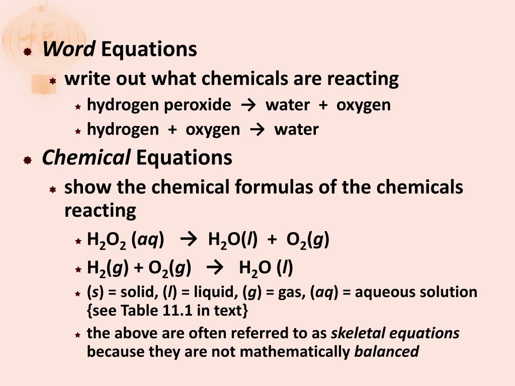 PPT - Describing Chemical Reactions PowerPoint Presentation, free ...