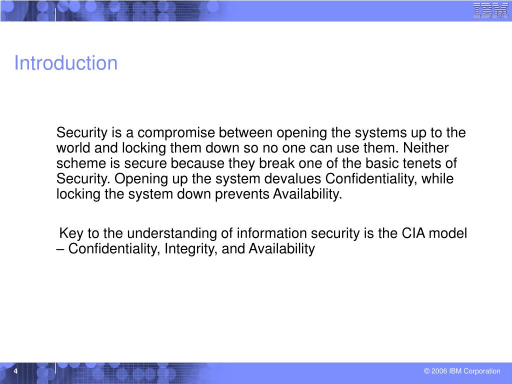 PPT - Introduction to z/OS Security Lesson 1 – Security Concepts ... PPT - Introduction to z/OS Security Lesson 1 – Security Concepts ...