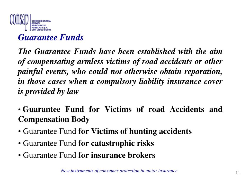 PPT - Consumer protection in the insurance market: the role of Consap ...