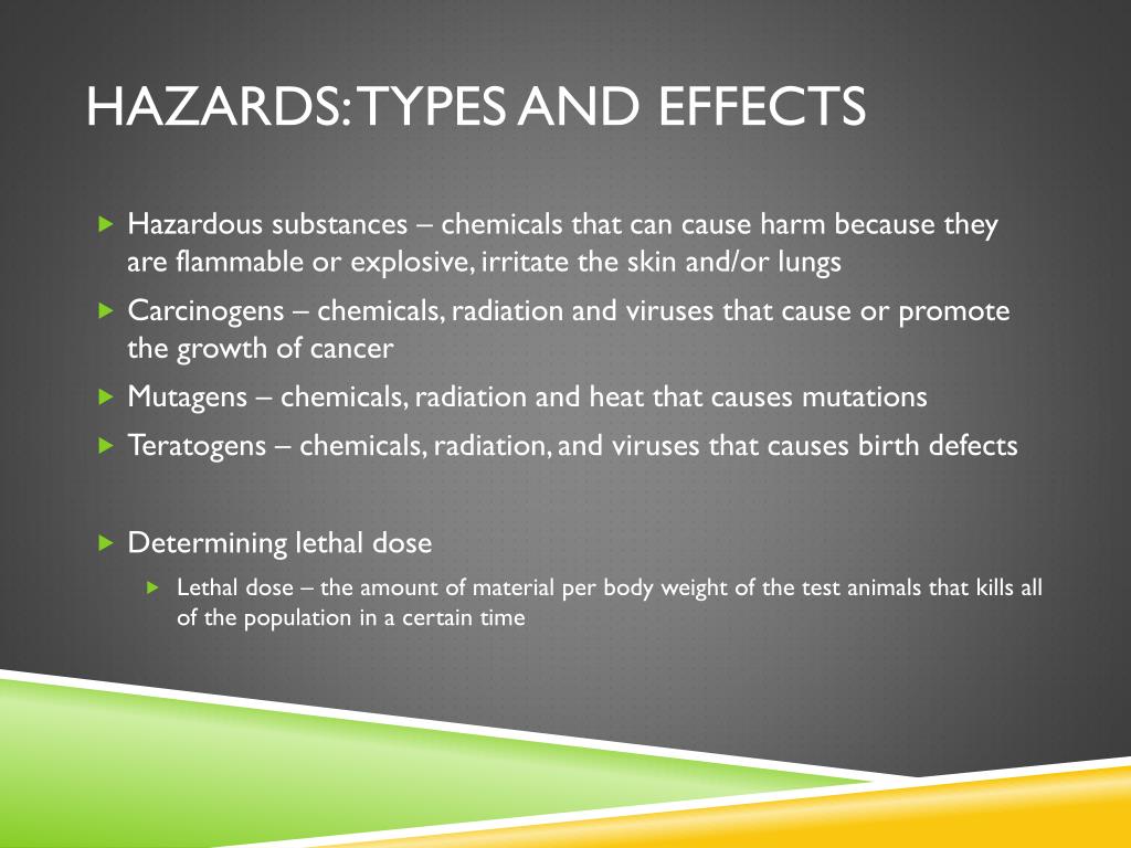 PPT - Risk, human health and hazardous waste PowerPoint Presentation ...