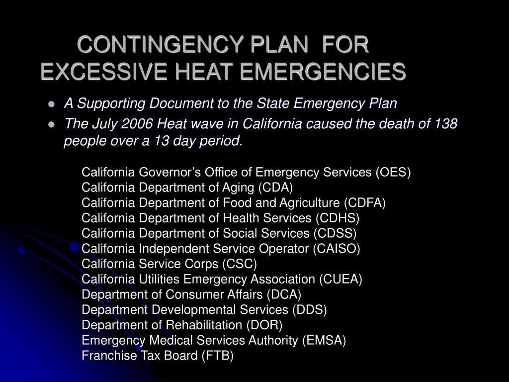 PPT - Governor’s Office of Emergency Services Grace Koch, Deputy ...