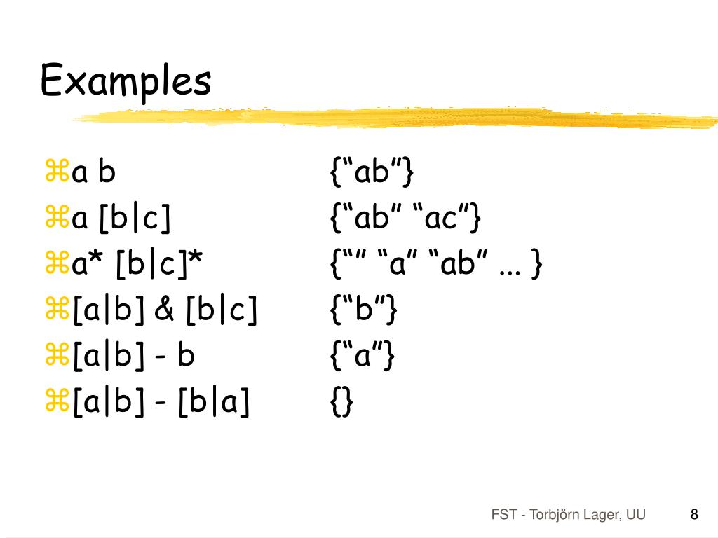 Ppt Regular Languages Regular Expressions Finite State Automata